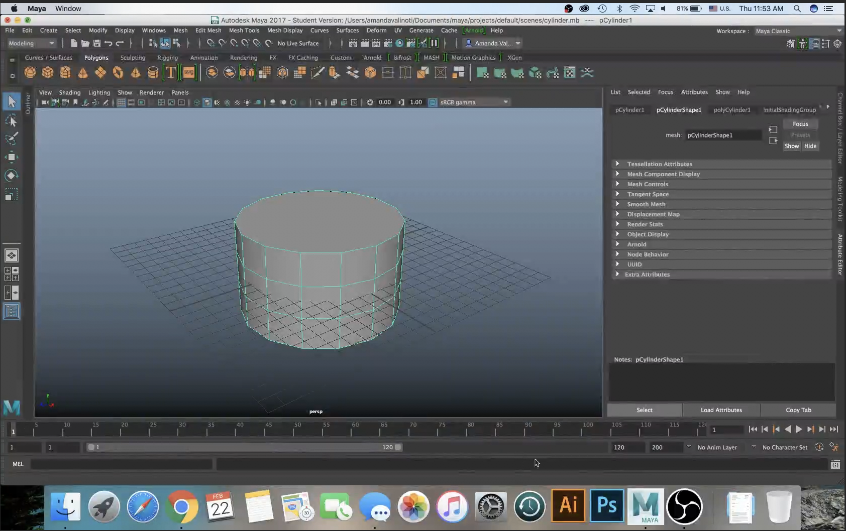 Basic Functions – Maya Journey