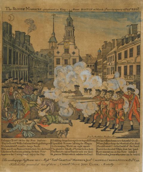 The Bloody Massacre in King Street | American History