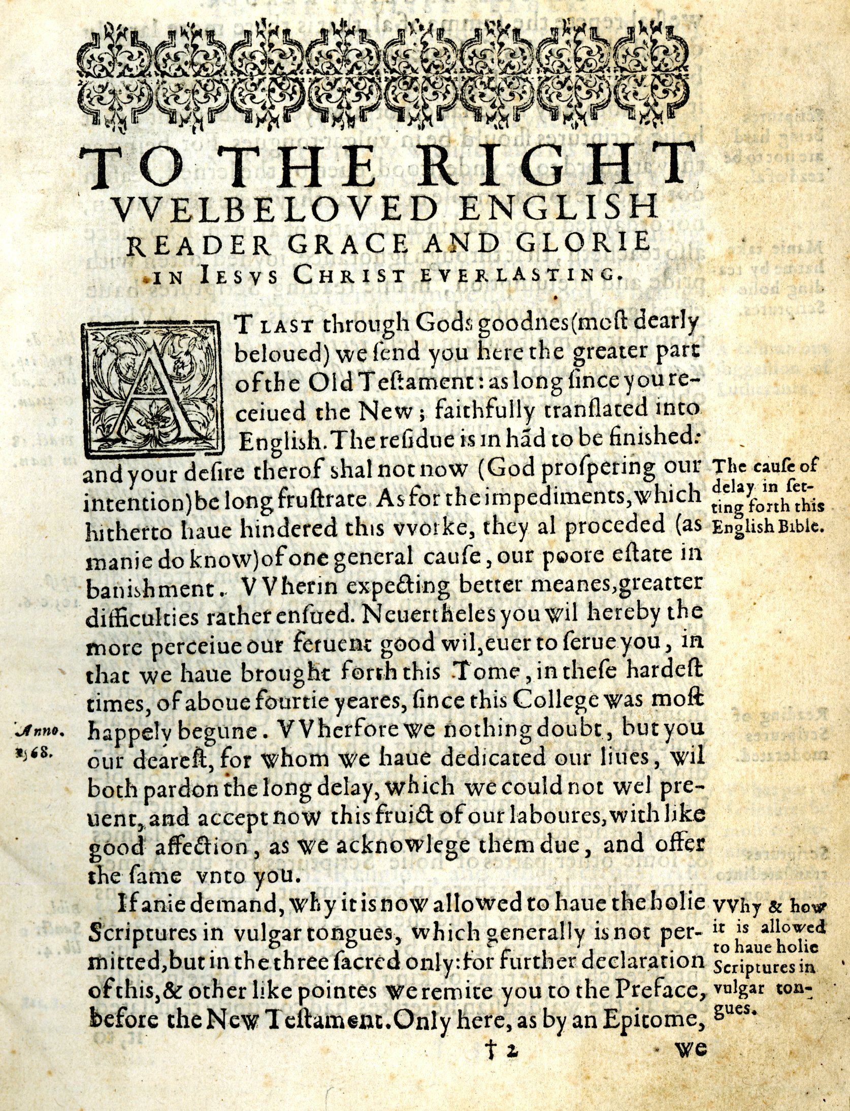 Douai-Rheims Bible – Revolutionary Catholic Text in Context – Special ...