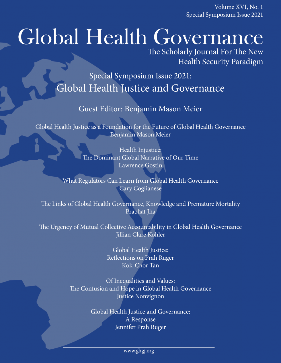 Articles | Global Health Governance
