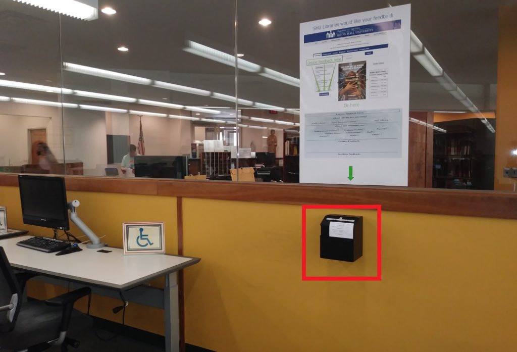 New Feedback Form Available – University Libraries