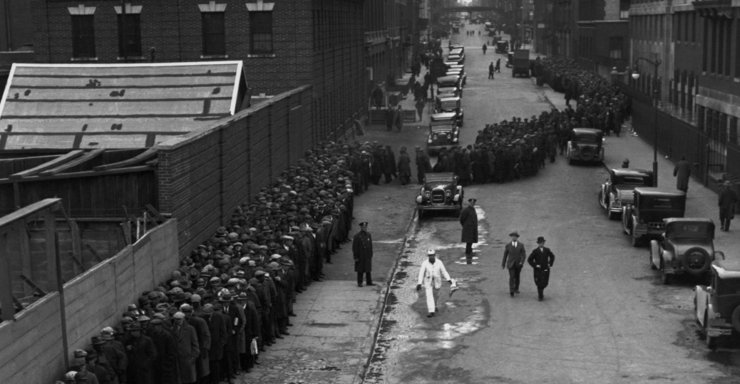 Breadlines in Depression-Era New York City – History of New York City